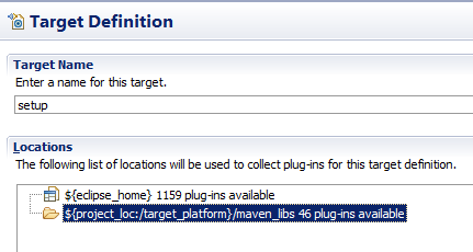 Adding Maven artifacts to your target platform | javahacks